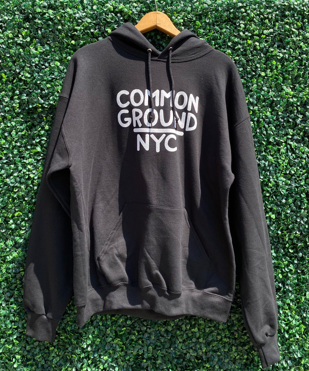 Black CG Hoodie – Common Ground Merch